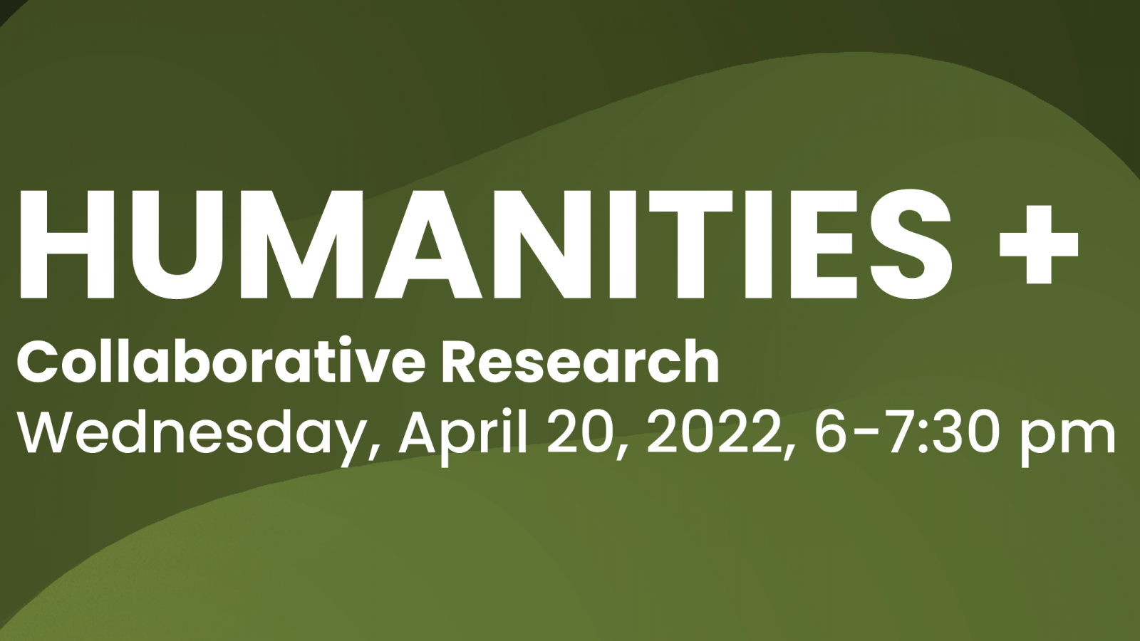 Upcoming Events – Center for the Humanities